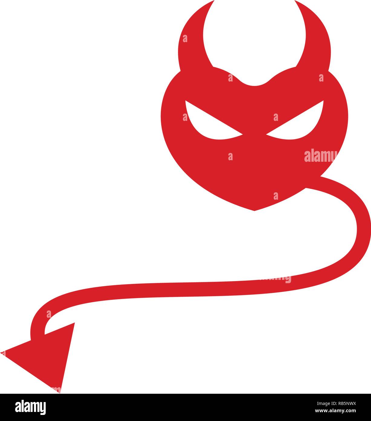Devil logo hi-res stock photography and images - Alamy