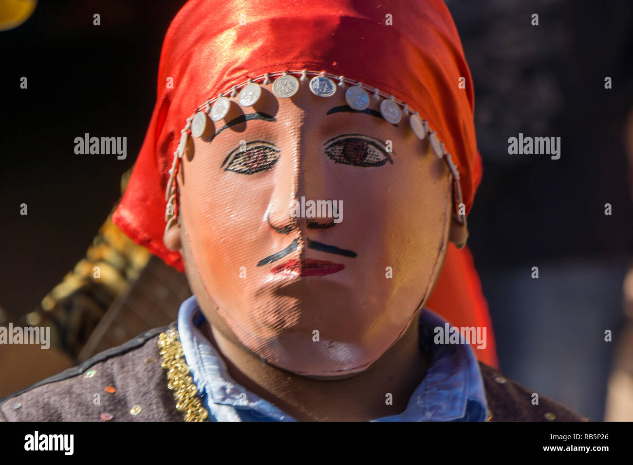 Granada, Nicaragua – February 15, 2017: People wearing traditional ...