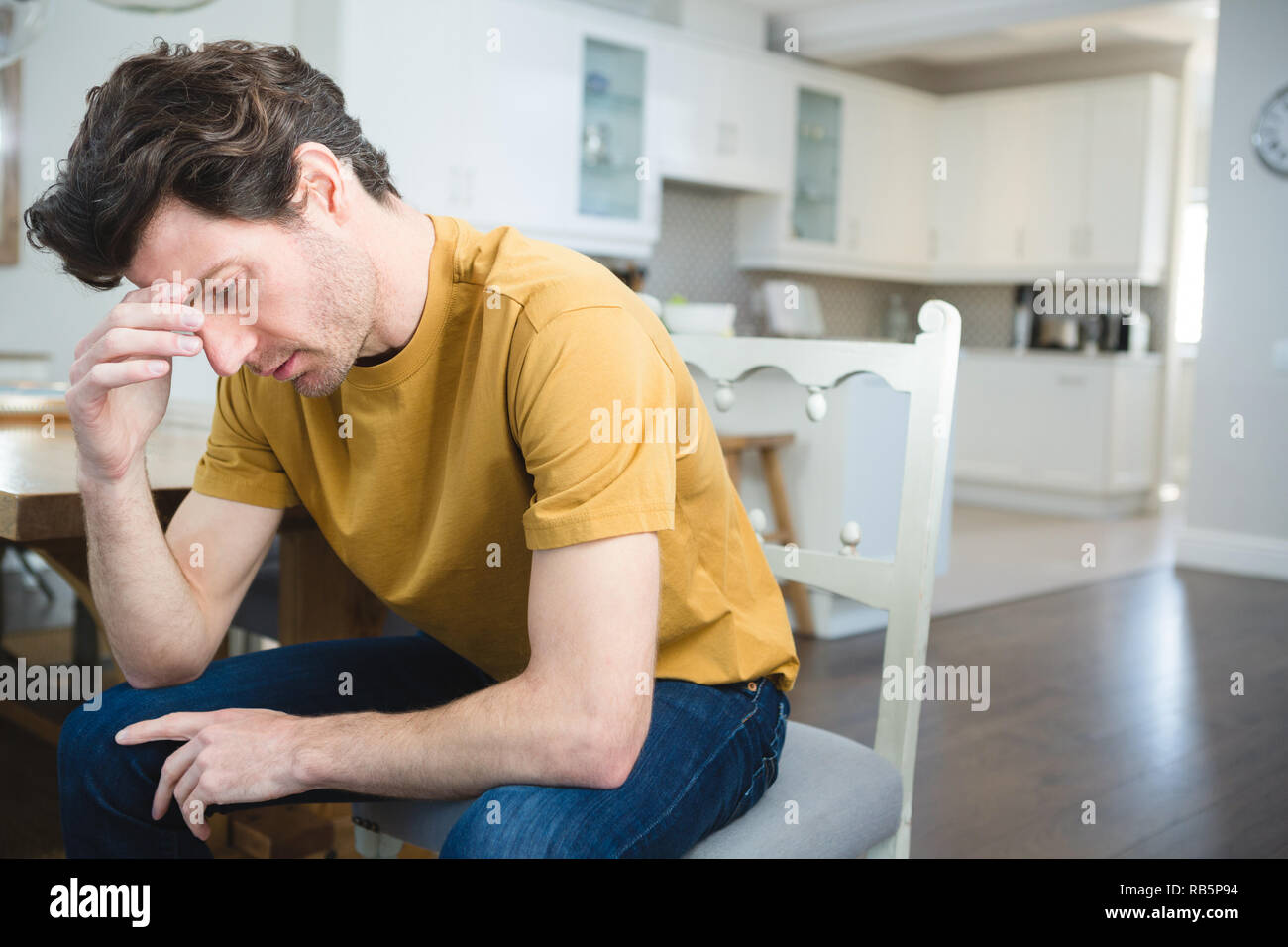 Relaxed worried hi-res stock photography and images - Alamy