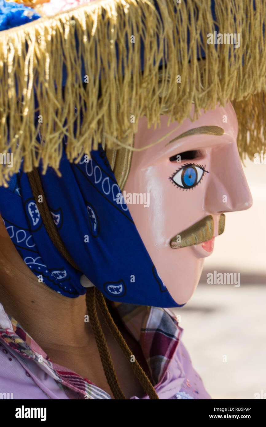 Granada, Nicaragua – February 15, 2017: People wearing traditional ...