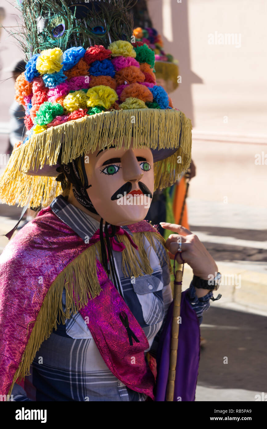 Granada, Nicaragua – February 15, 2017: People wearing traditional ...