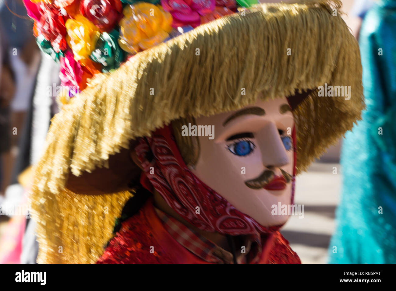 Granada, Nicaragua – February 15, 2017: People wearing traditional ...