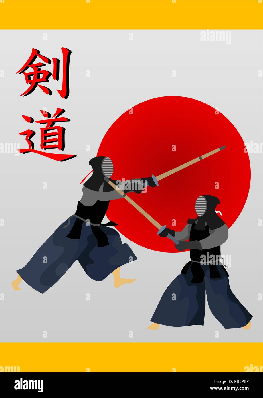 Kendo Fighting Martial Art Stock Photo - Alamy