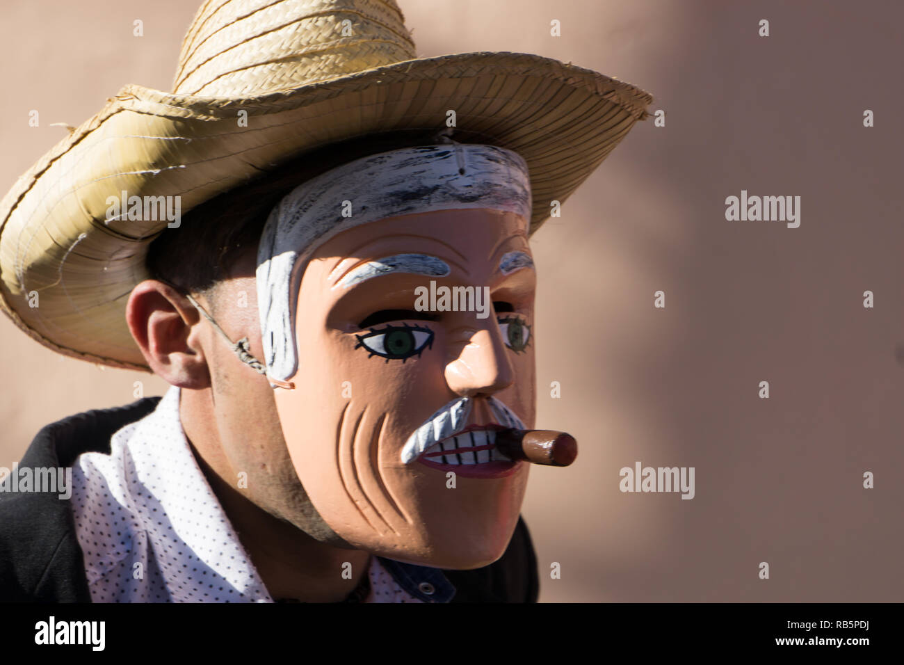Granada, Nicaragua – February 15, 2017: People wearing traditional ...