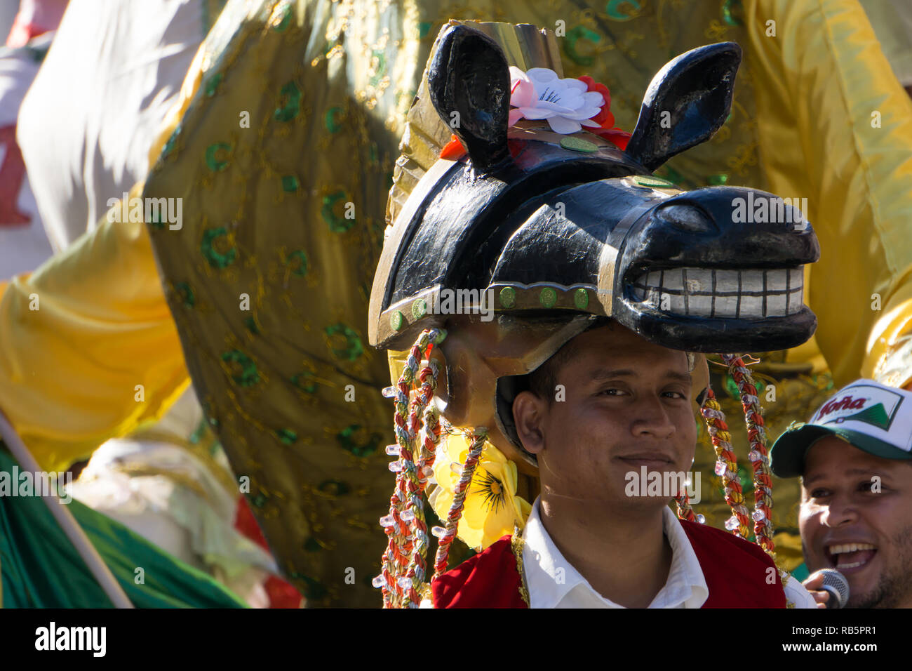 Granada, Nicaragua – February 15, 2017: People wearing traditional ...