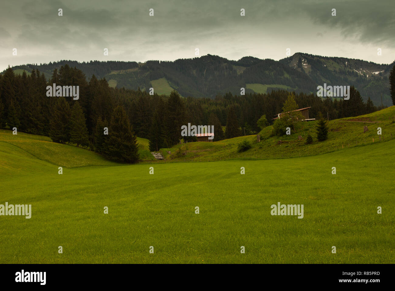 Landscape in Germany Stock Photo - Alamy
