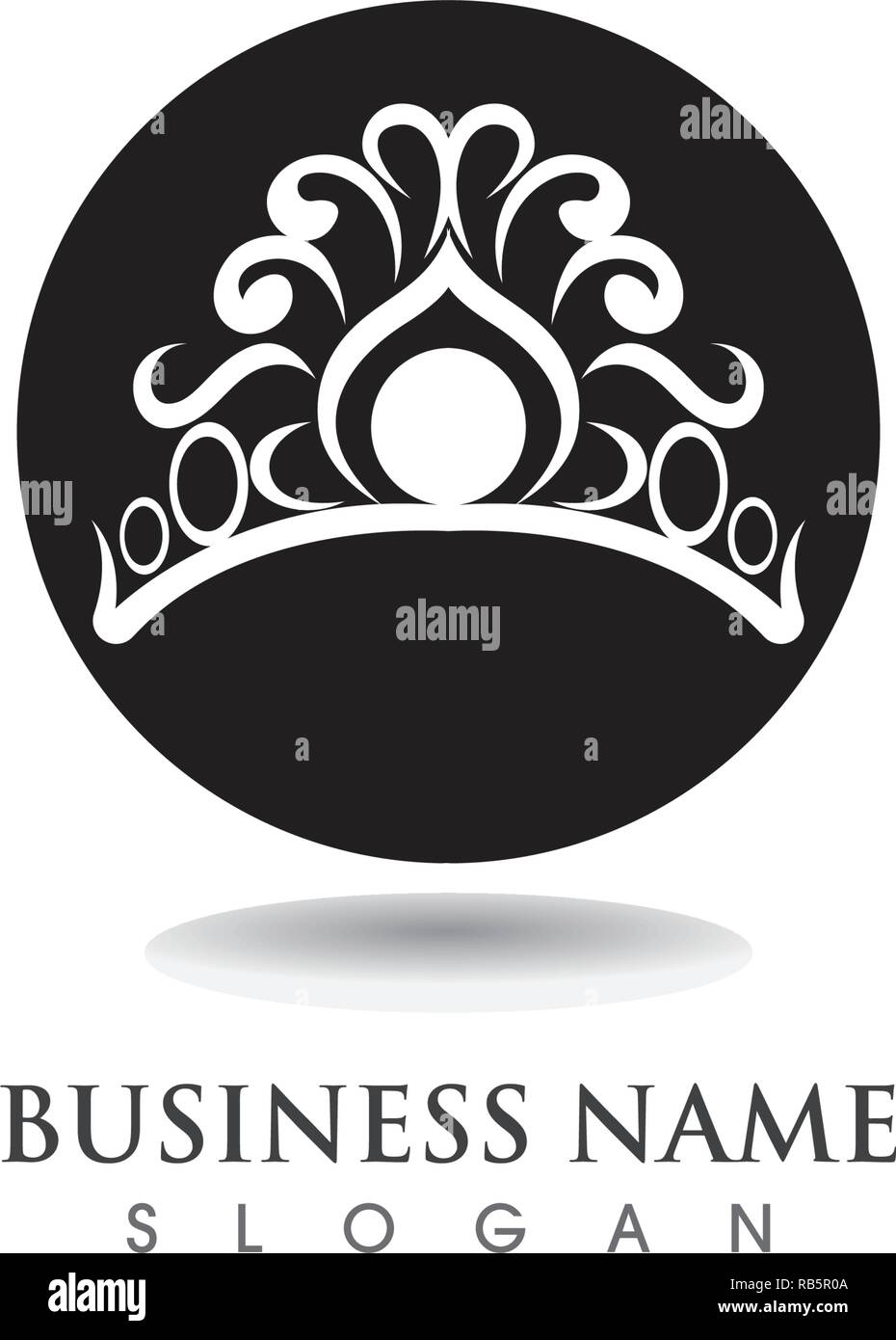 Crown Logo Template vector illustration Stock Vector Image & Art - Alamy