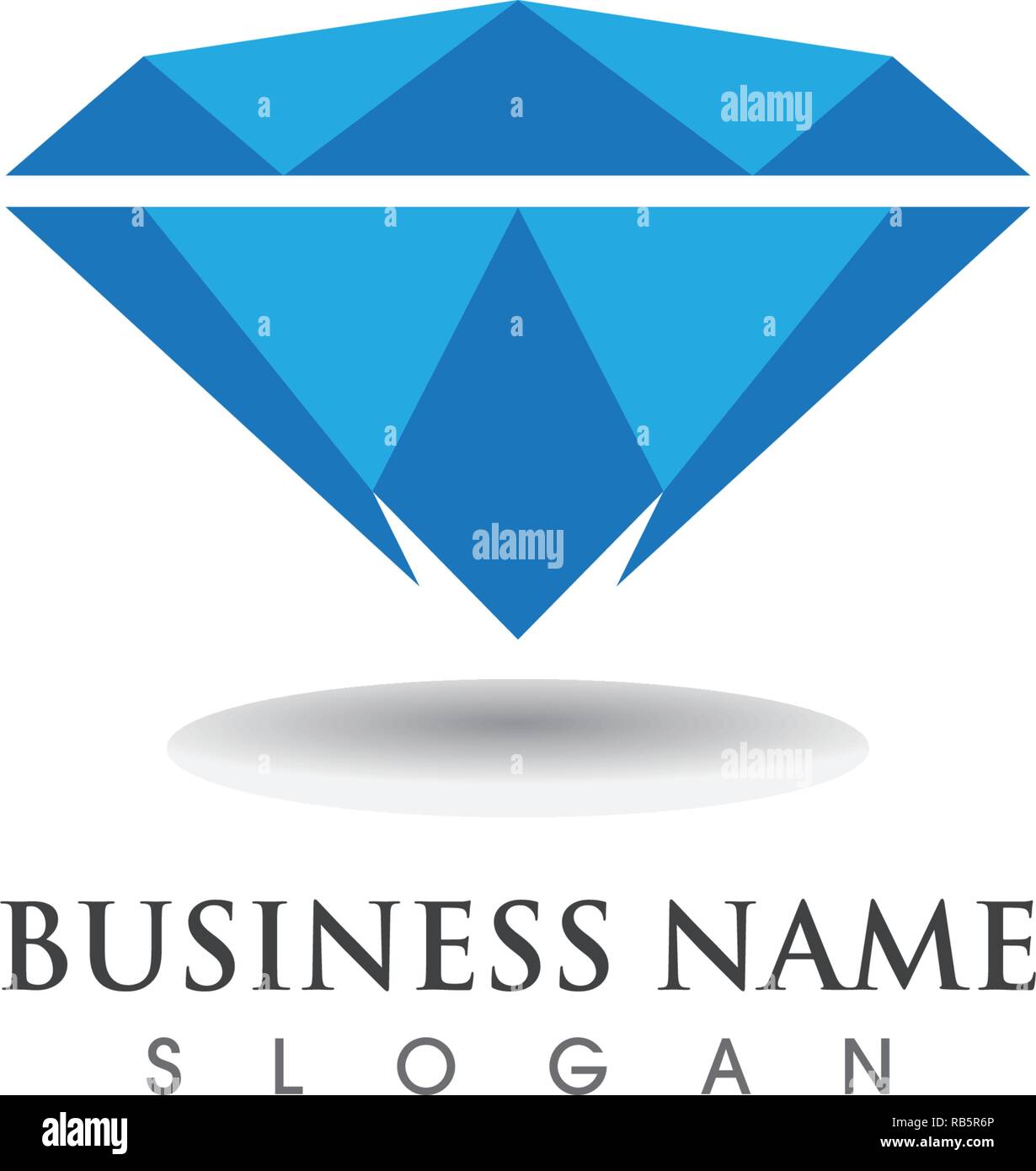 Diamond logo and symbol vector template icon Stock Vector Image & Art ...