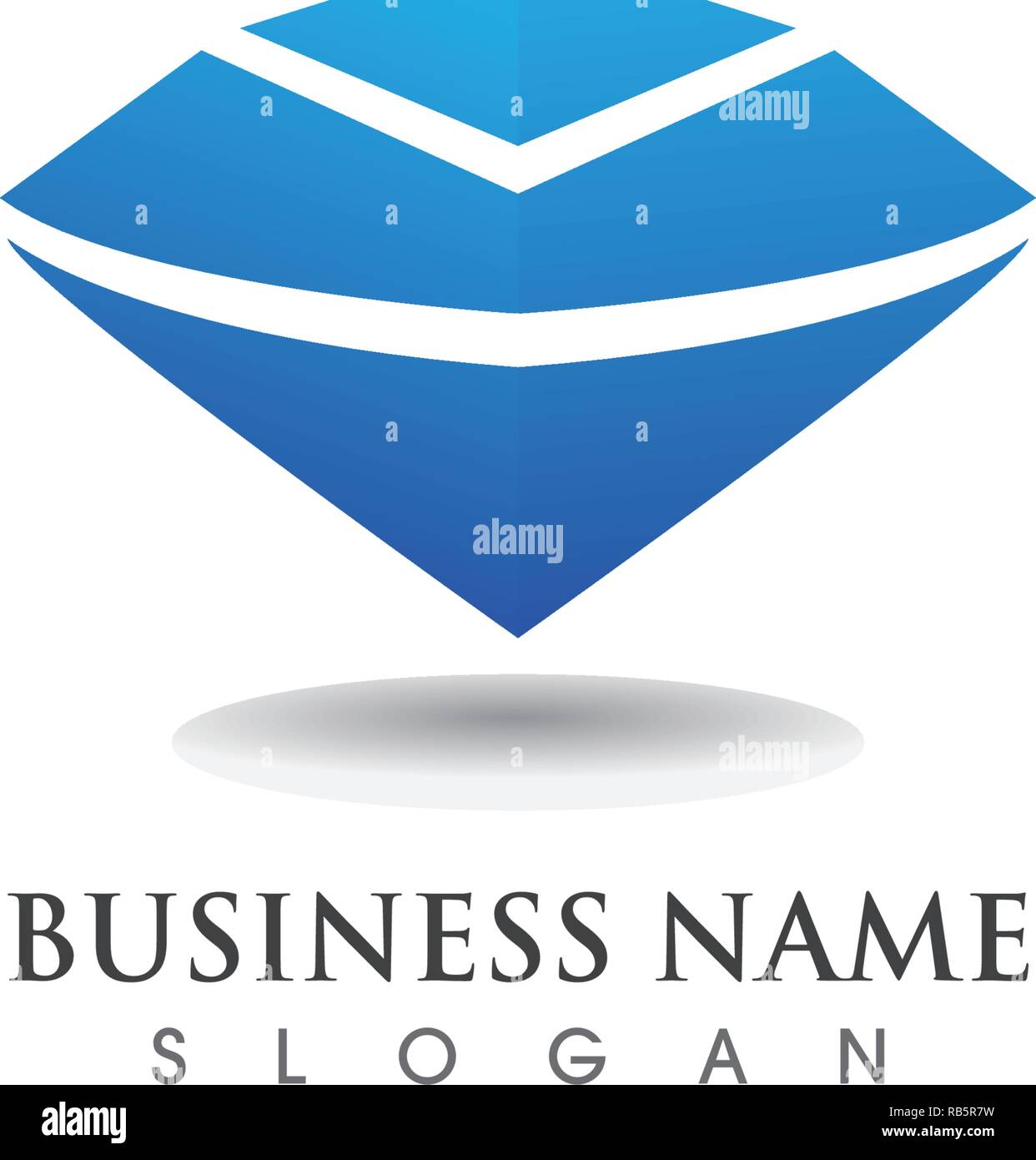 Diamond logo and symbol vector template icon Stock Vector Image & Art ...