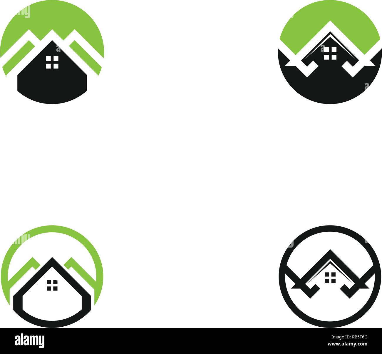 Home logo vector Stock Vector Image & Art - Alamy