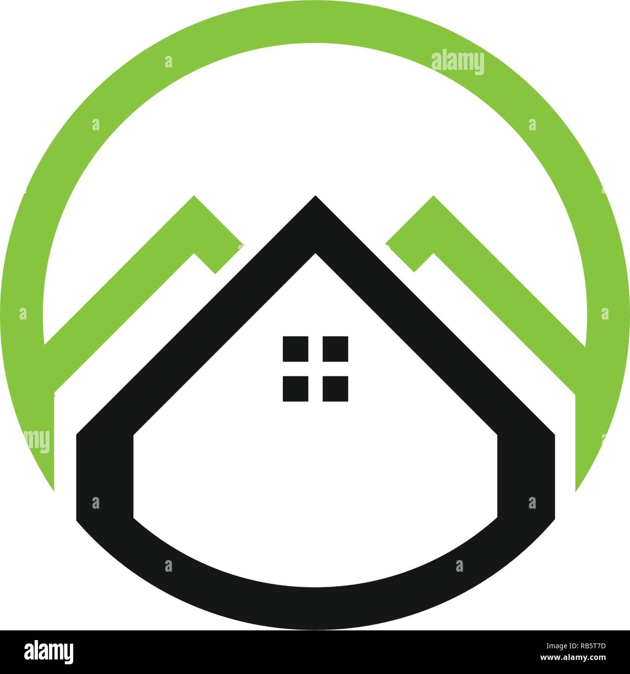 Home logo vector Stock Vector Image & Art - Alamy