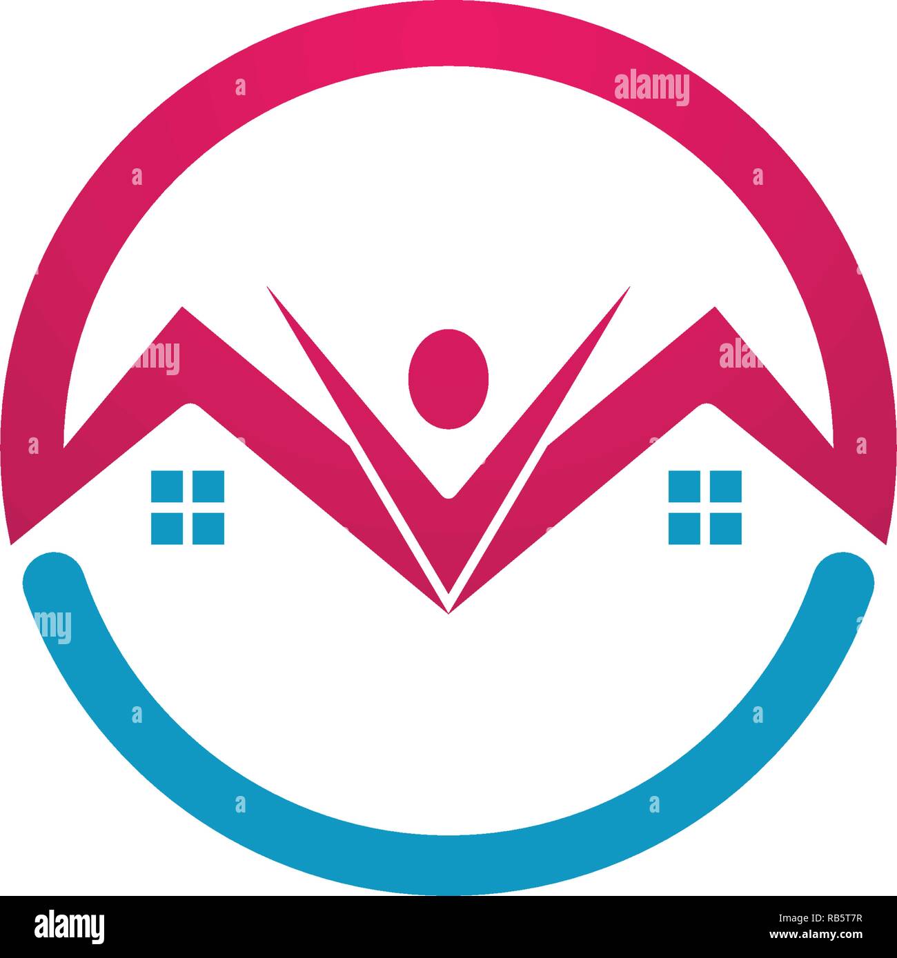 Home logo vector Stock Vector Image & Art - Alamy