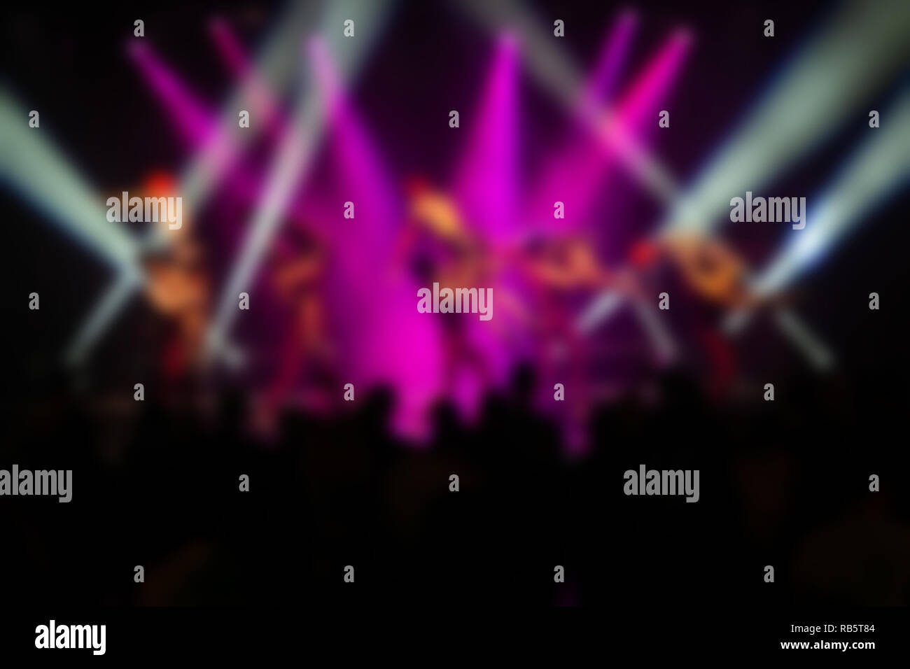 Abstract blur rock music live on concert stage Stock Photo - Alamy