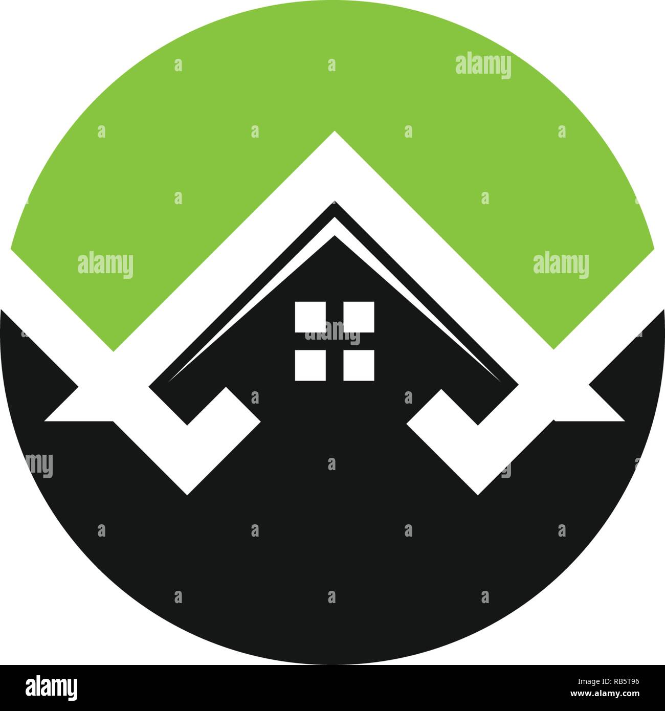 Home logo vector Stock Vector Image & Art - Alamy