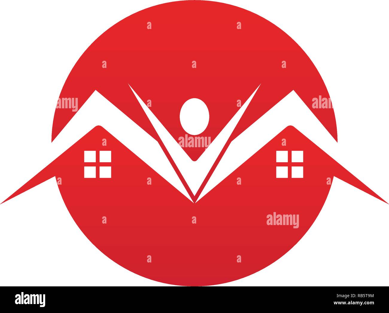 Home logo vector Stock Vector Image & Art - Alamy