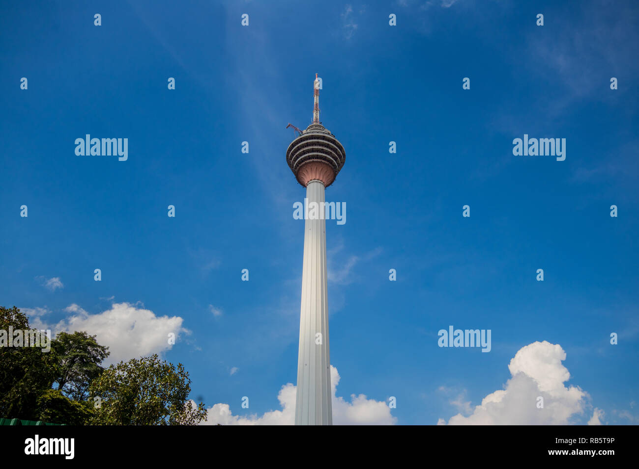KL Tower, Bukit Nanas, Kuala Lumpur, Malaysia Stock Photo - Alamy