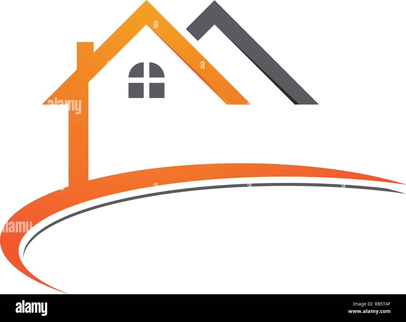 Home logo vector Stock Vector Image & Art - Alamy