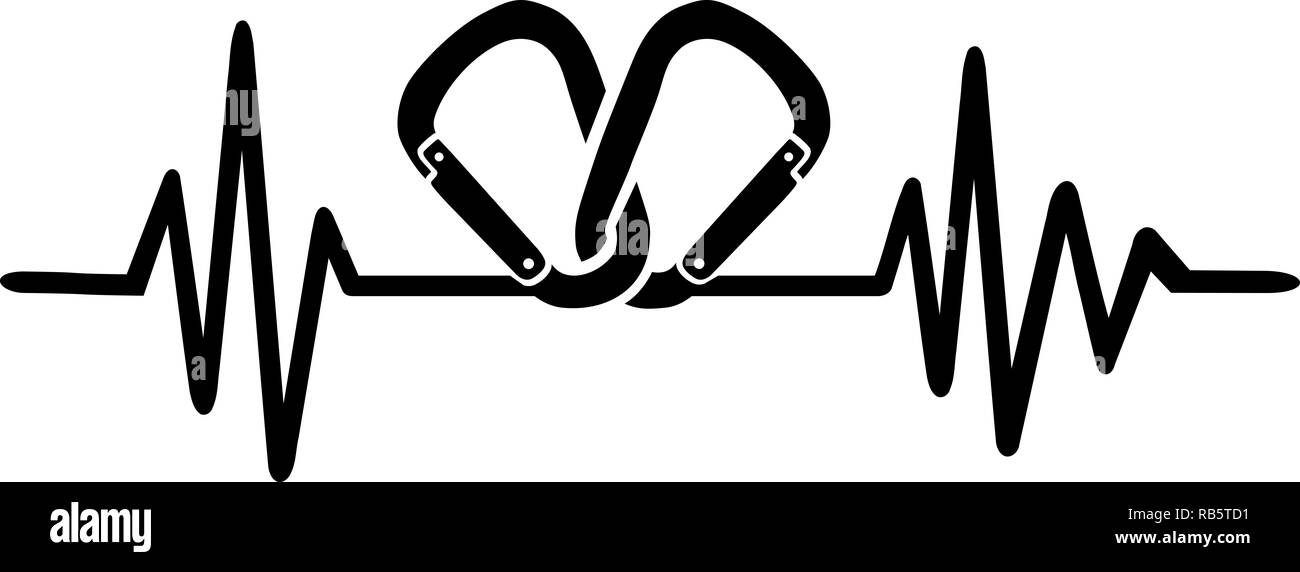 Mountain climbing vector logo hi-res stock photography and images - Alamy