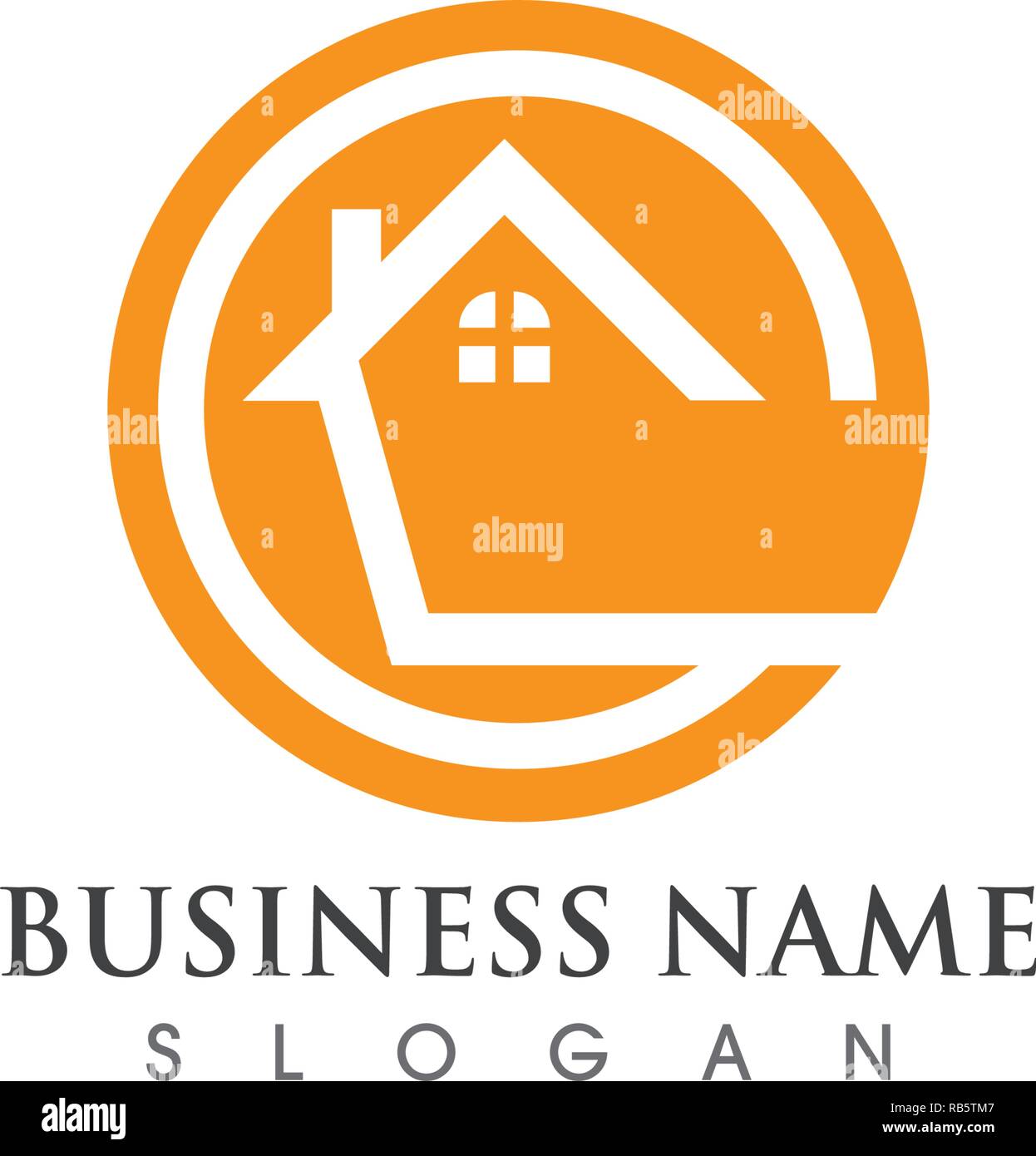 Home logo vector Stock Vector Image & Art - Alamy