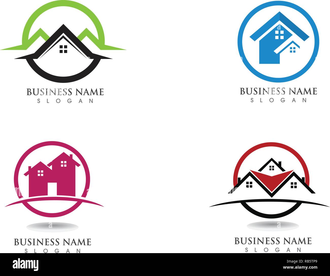 Home logo vector Stock Vector Image & Art - Alamy