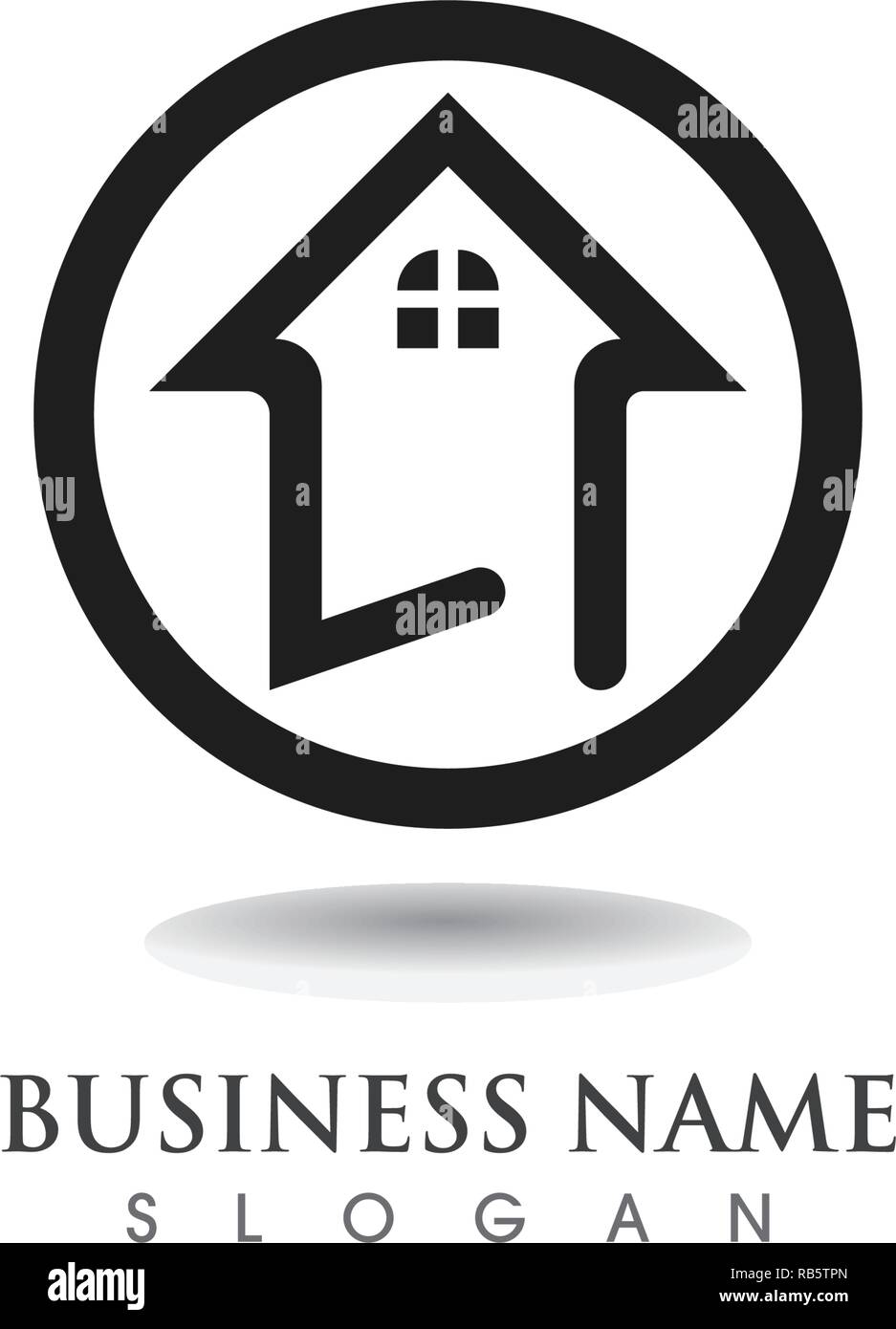 Home logo vector Stock Vector Image & Art - Alamy