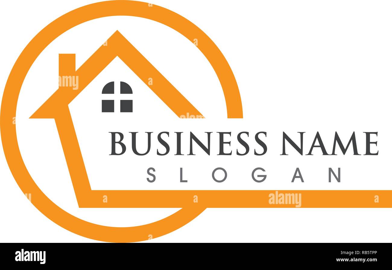 Home logo vector Stock Vector Image & Art - Alamy