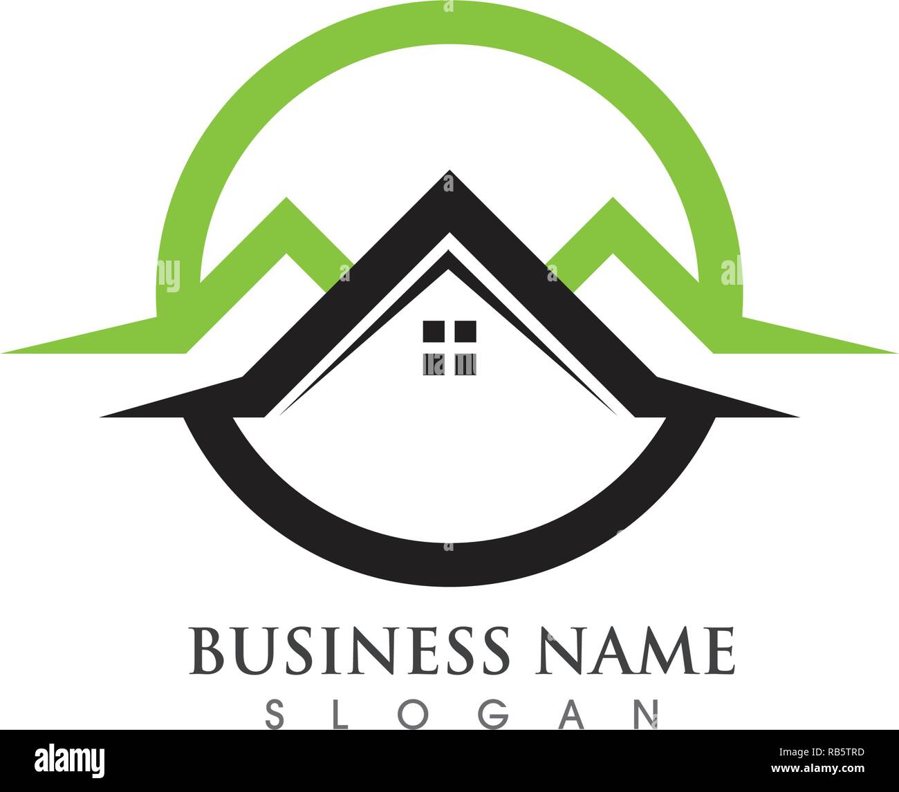 Home logo vector Stock Vector Image & Art - Alamy