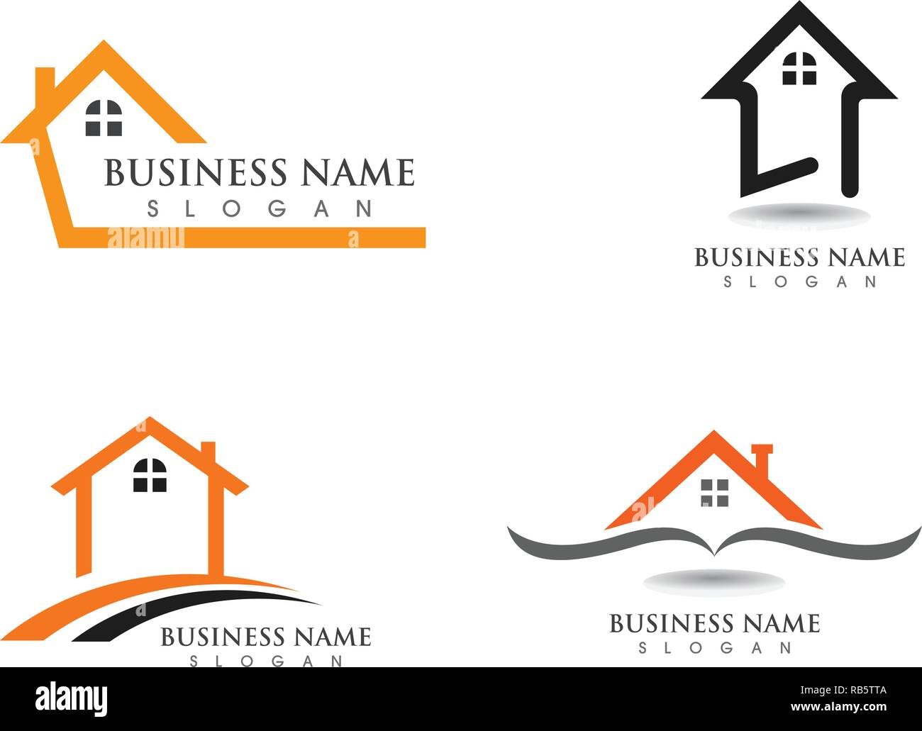 Home logo vector Stock Vector Image & Art - Alamy
