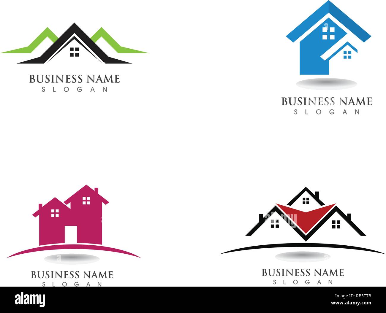 Home logo vector Stock Vector Image & Art - Alamy
