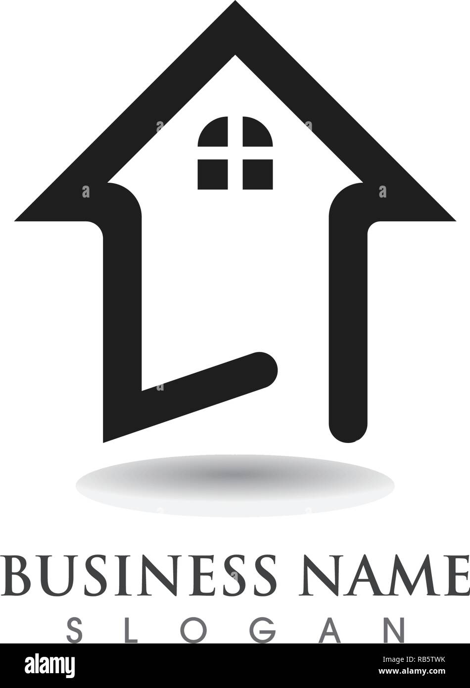 Home logo vector Stock Vector Image & Art - Alamy
