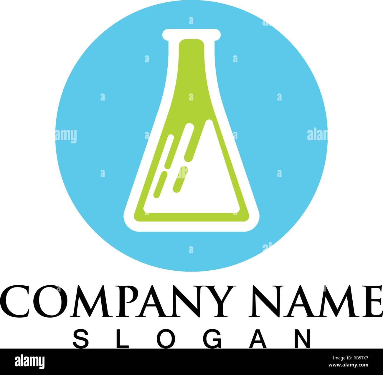 Laboratory logo and symbols vector lab Stock Vector Image & Art - Alamy