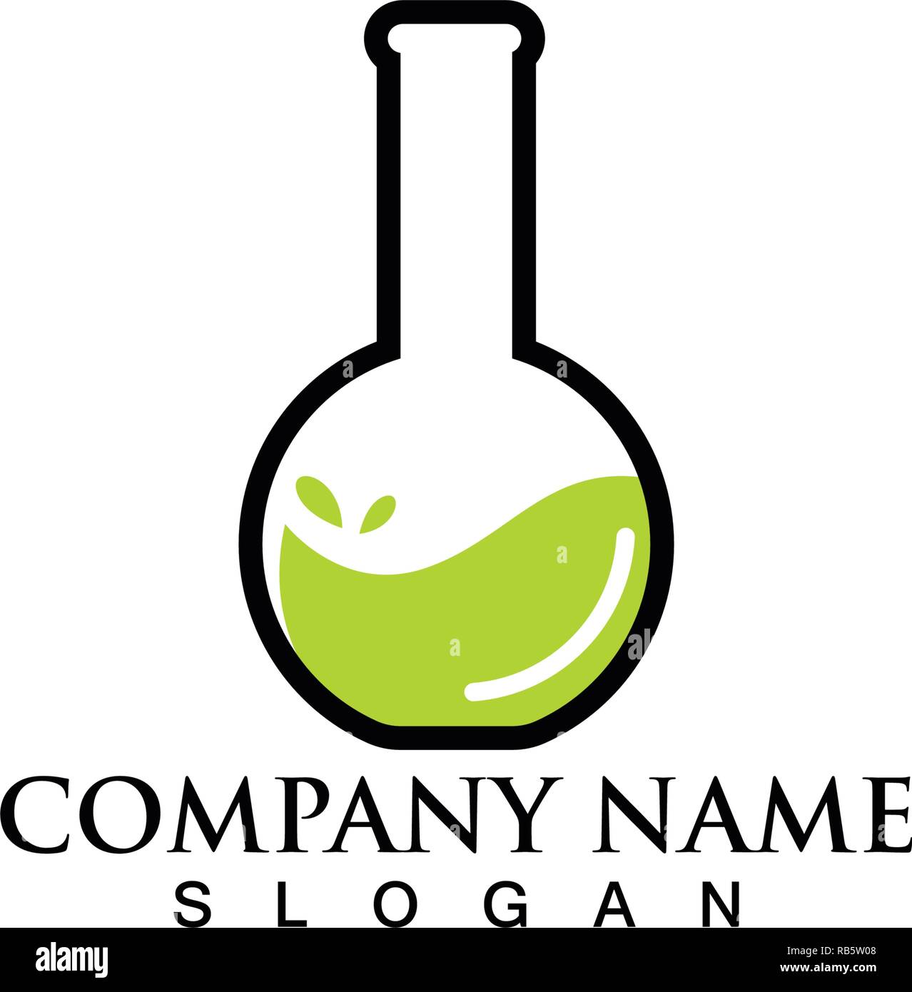 Laboratory logo and symbols vector lab Stock Vector Image & Art - Alamy