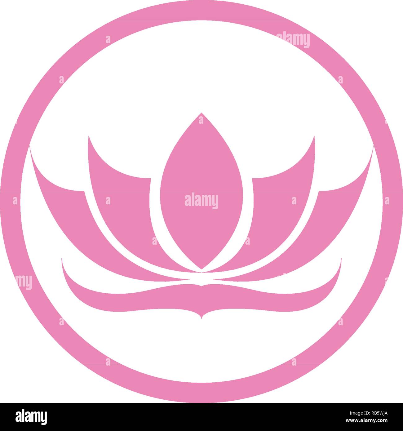 Lotus flower logo and symbols vector template icons Stock Vector Image ...
