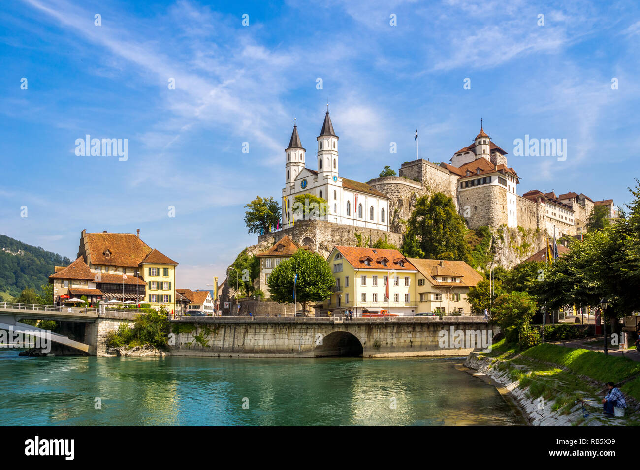 Aarburg fortress hi-res stock photography and images - Alamy