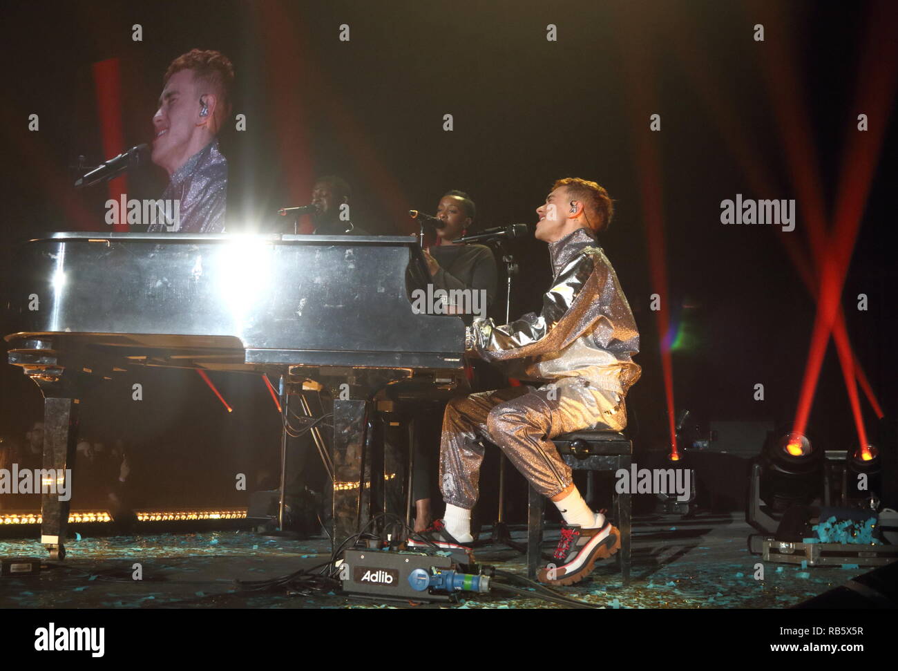 London, UK. Olly Alexander of Years and Years at The 'Ellie Goulding ...