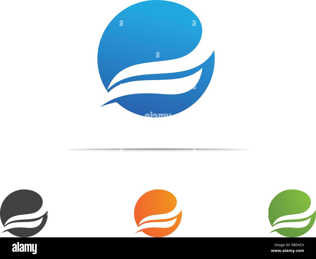 Wave water symbol vector Stock Vector Image & Art - Alamy