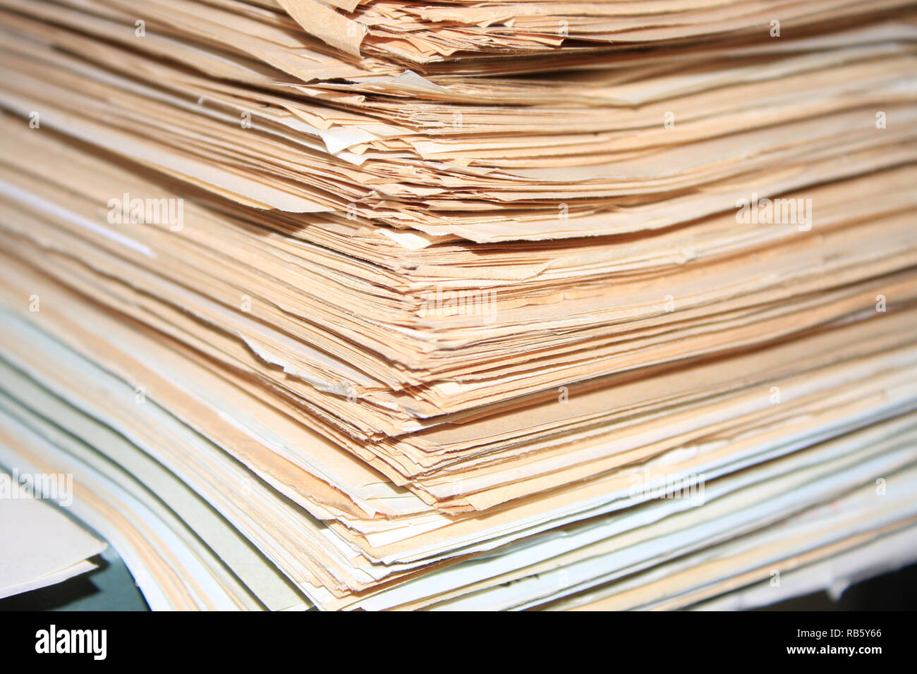 Dirty old documents hi-res stock photography and images - Alamy