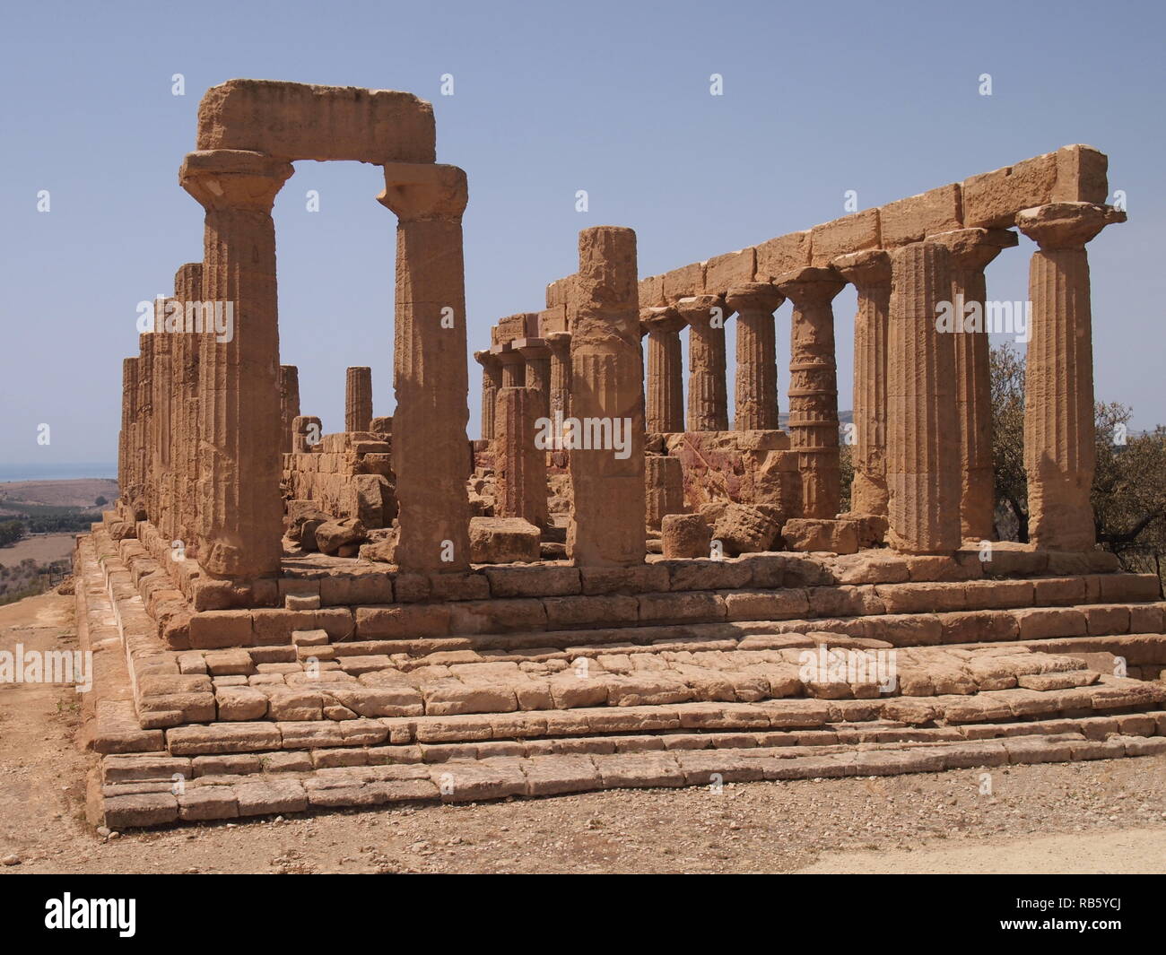 Temple by the sea Stock Photo - Alamy