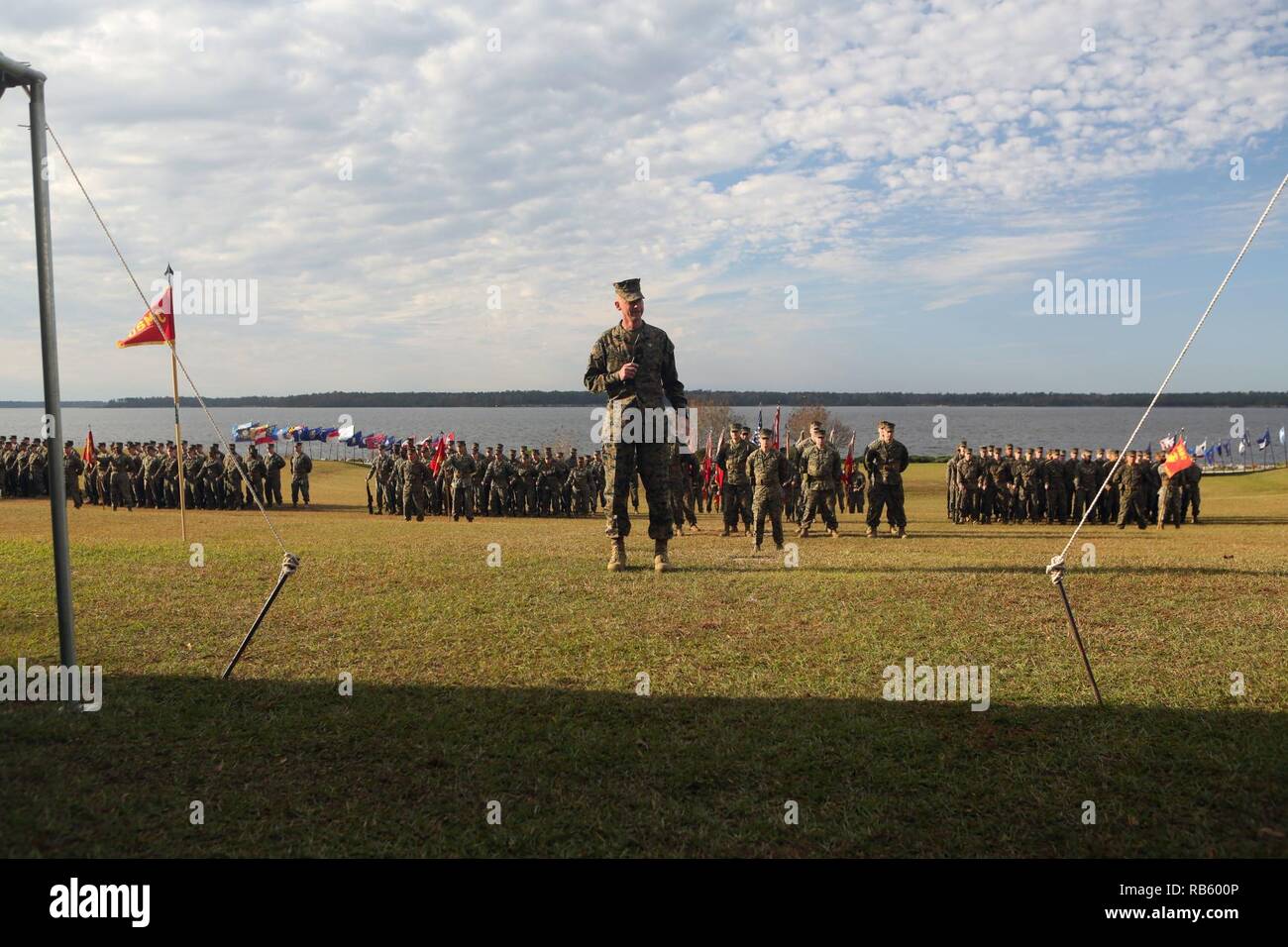 U.S. Marine Corps Sgt. Maj. Steven L. Lunsford, Sgt. Maj., 2nd Marine ...