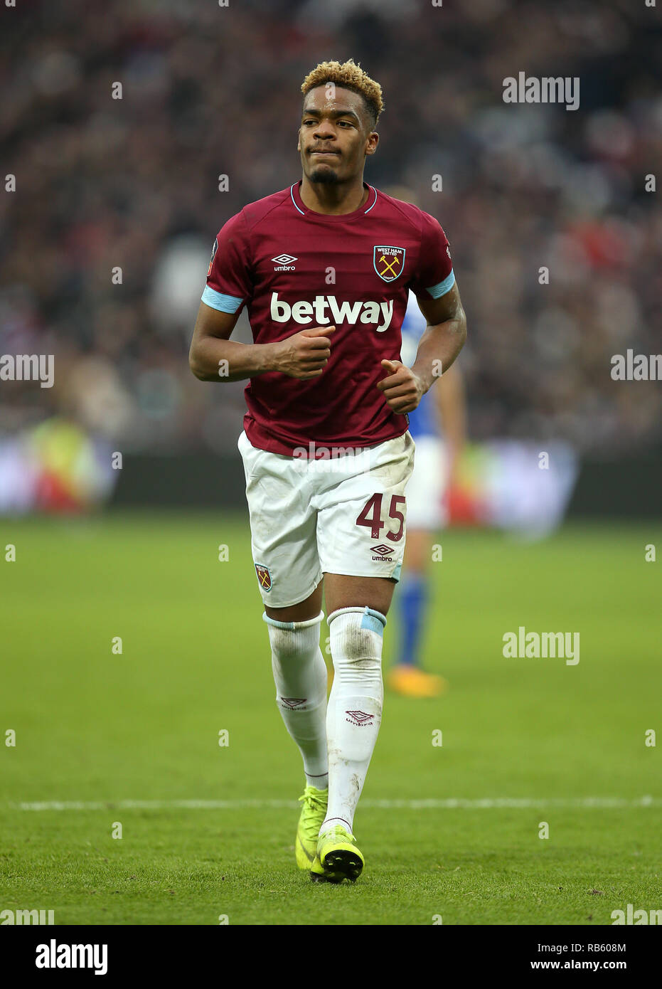 West Ham United's Grady Diangana Stock Photo - Alamy