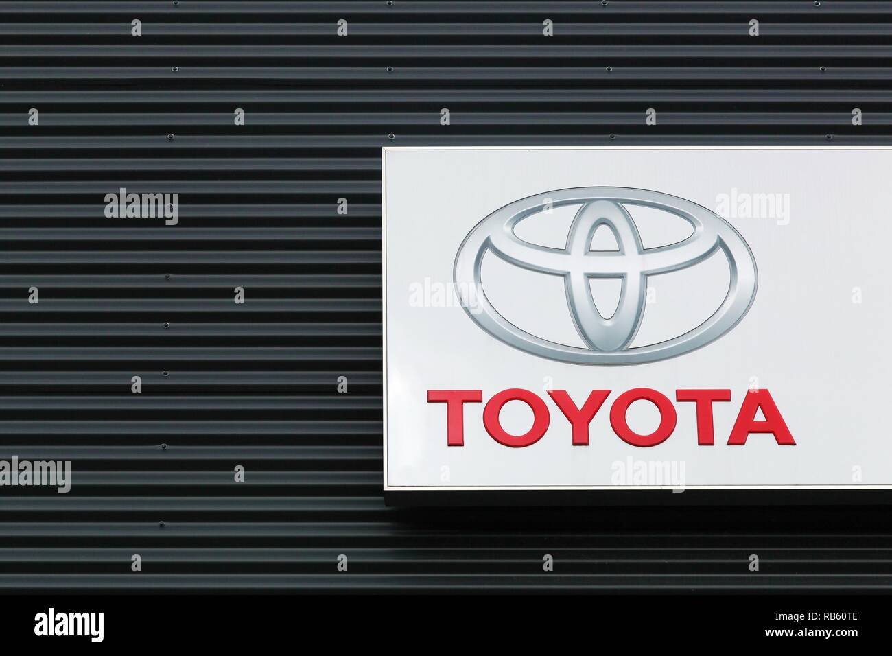 Toyota signage hi-res stock photography and images - Alamy