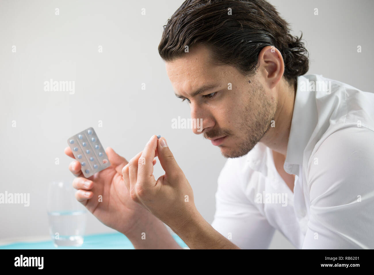 Male contraceptive pill concept hi-res stock photography and images - Alamy
