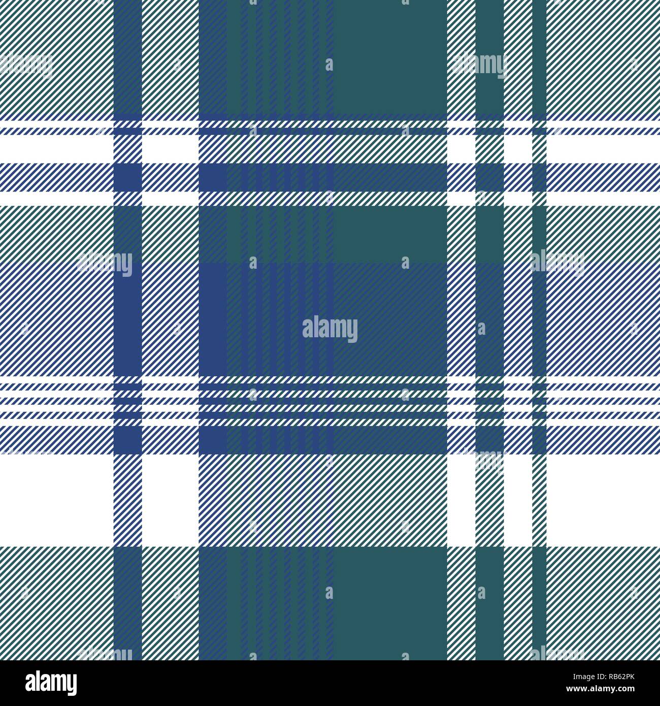 Diagonal fabric texture plaid seamless pattern. Vector illustration ...
