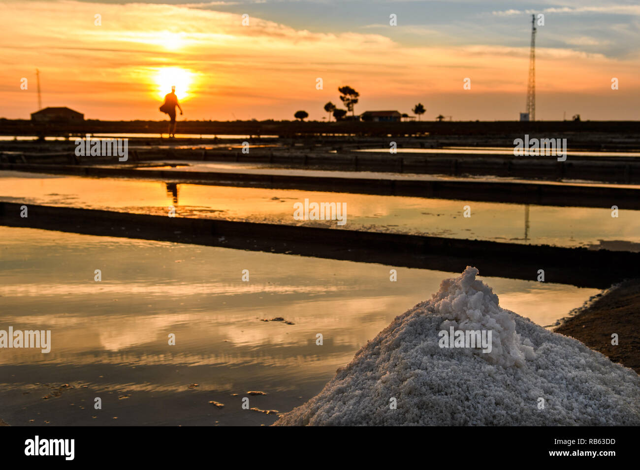 Extraction of salt hi-res stock photography and images - Alamy