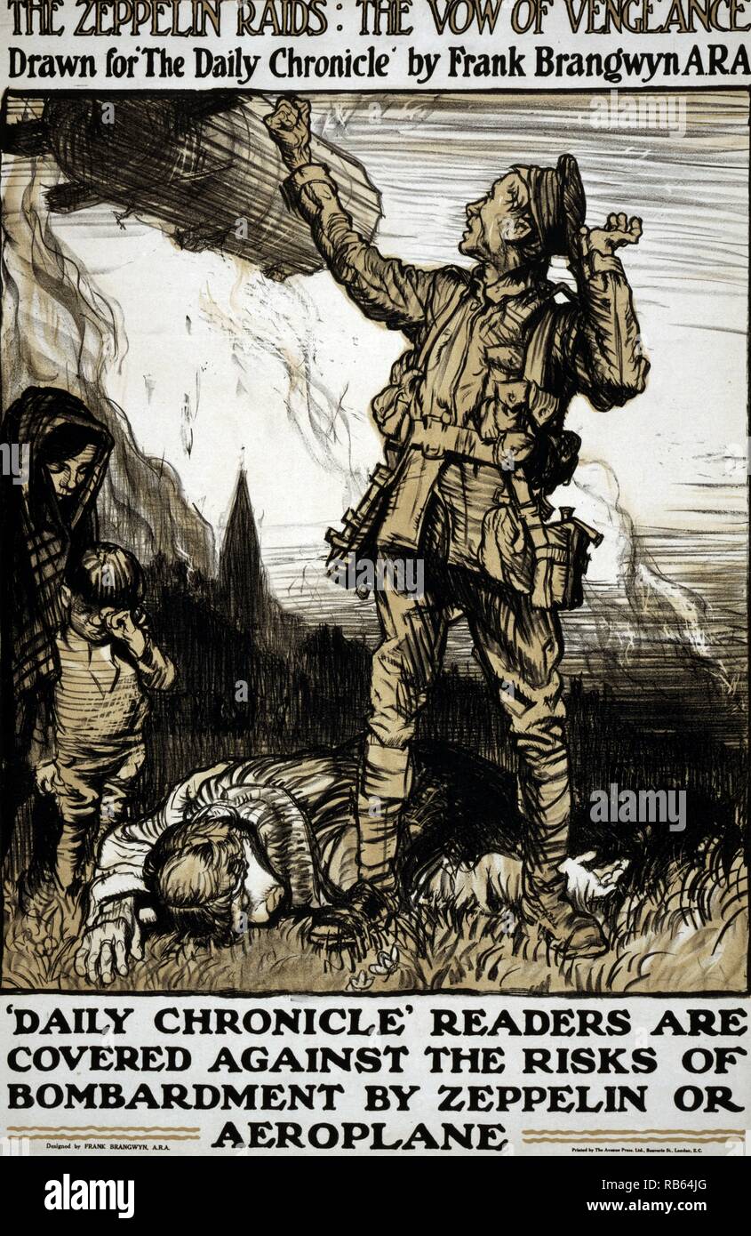 1915 zeppelin raid hi-res stock photography and images - Alamy