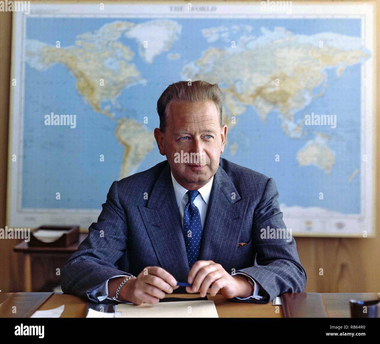 Dag Hjalmar HammarskjA!ld Swedish diplomat, economist, and author. The ...