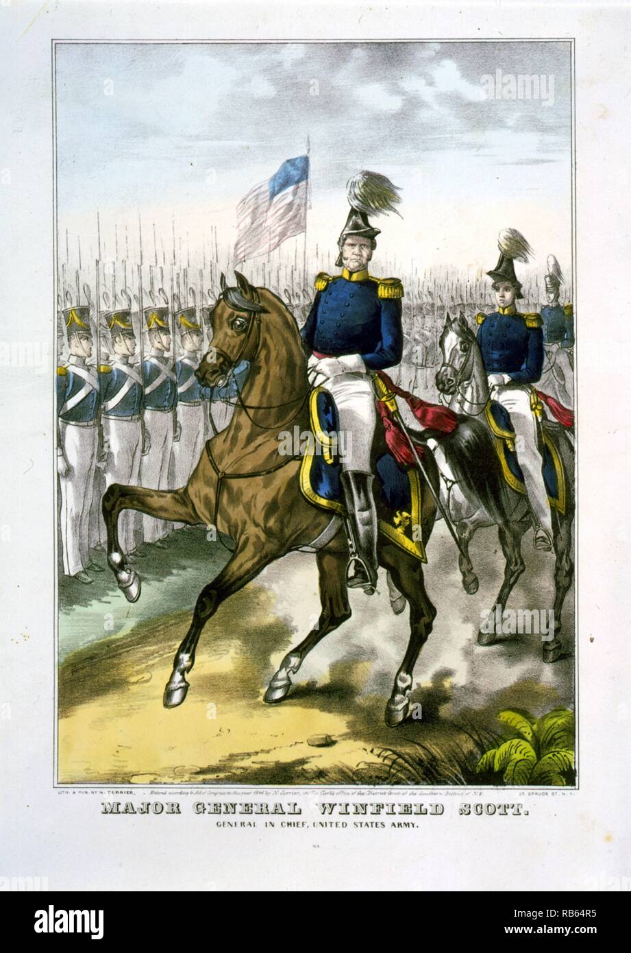 Major General Winfield Scott, General in Chief, United States Army, in ...
