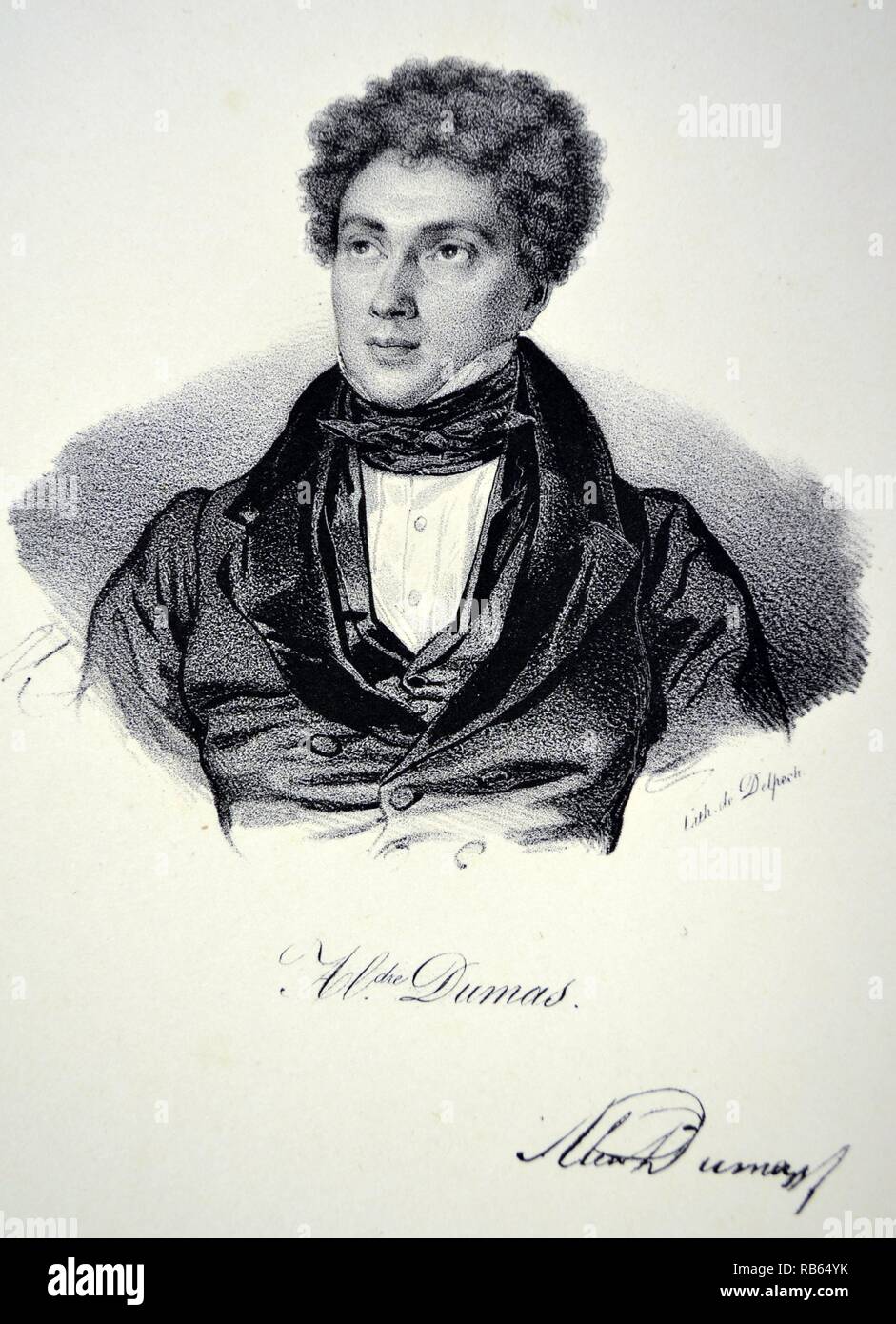 Alexandre dumas the elder hi-res stock photography and images - Alamy
