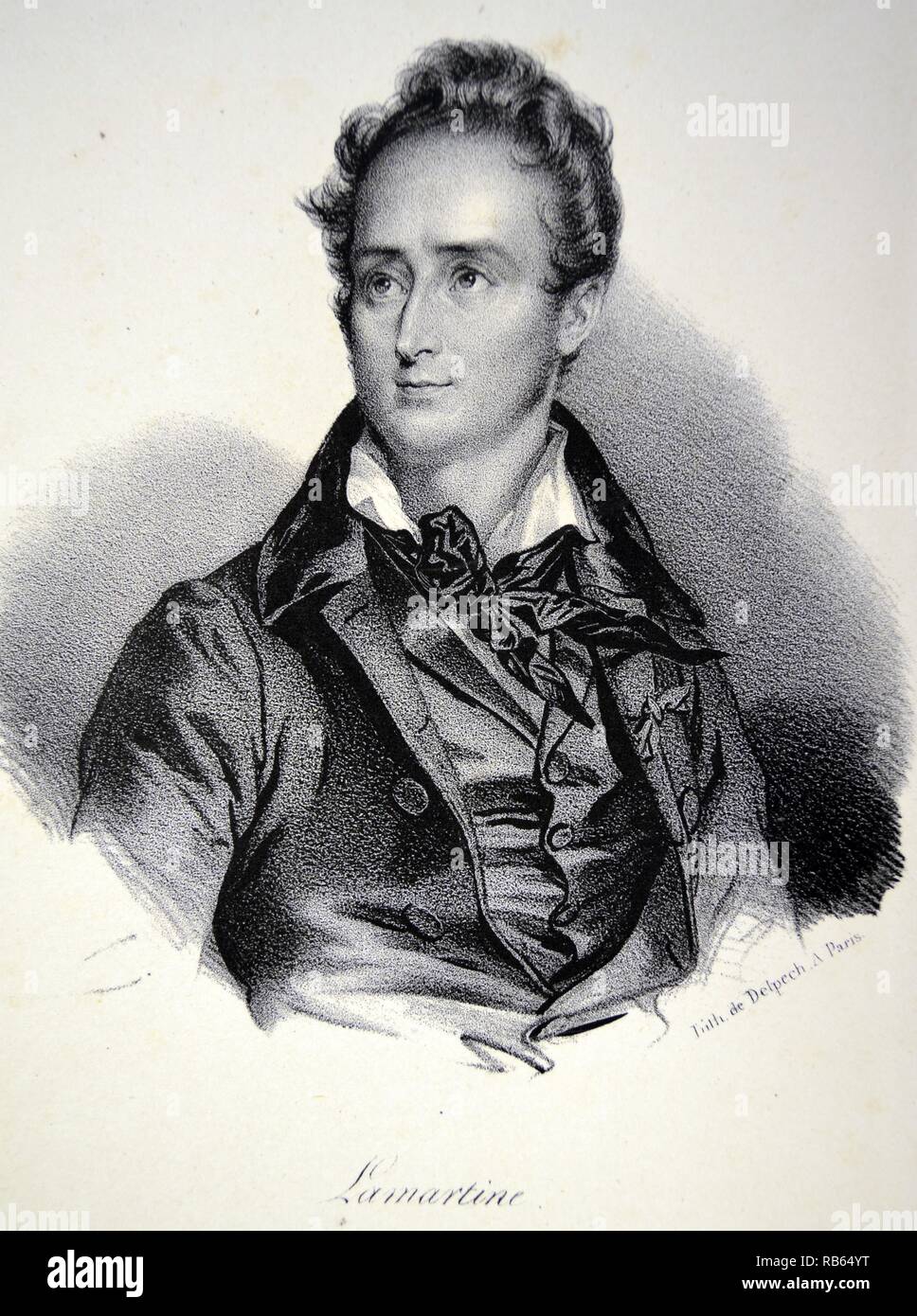 19th lamartine hi-res stock photography and images - Alamy
