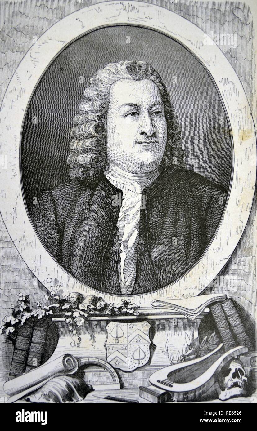 Albrecht von Haller (1708-1777) Swiss anatomist and physiologist ...